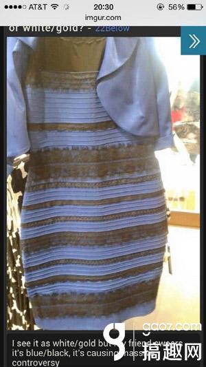 不是眼睛问题 视觉专家为你解答裙子的真相！_视觉专家解秘裙子颜色真相_搞趣网